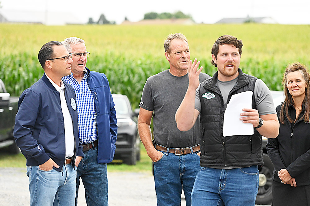 Shapiro touts faster permits at Martinsburg’s Kulp Family Dairy farm ...